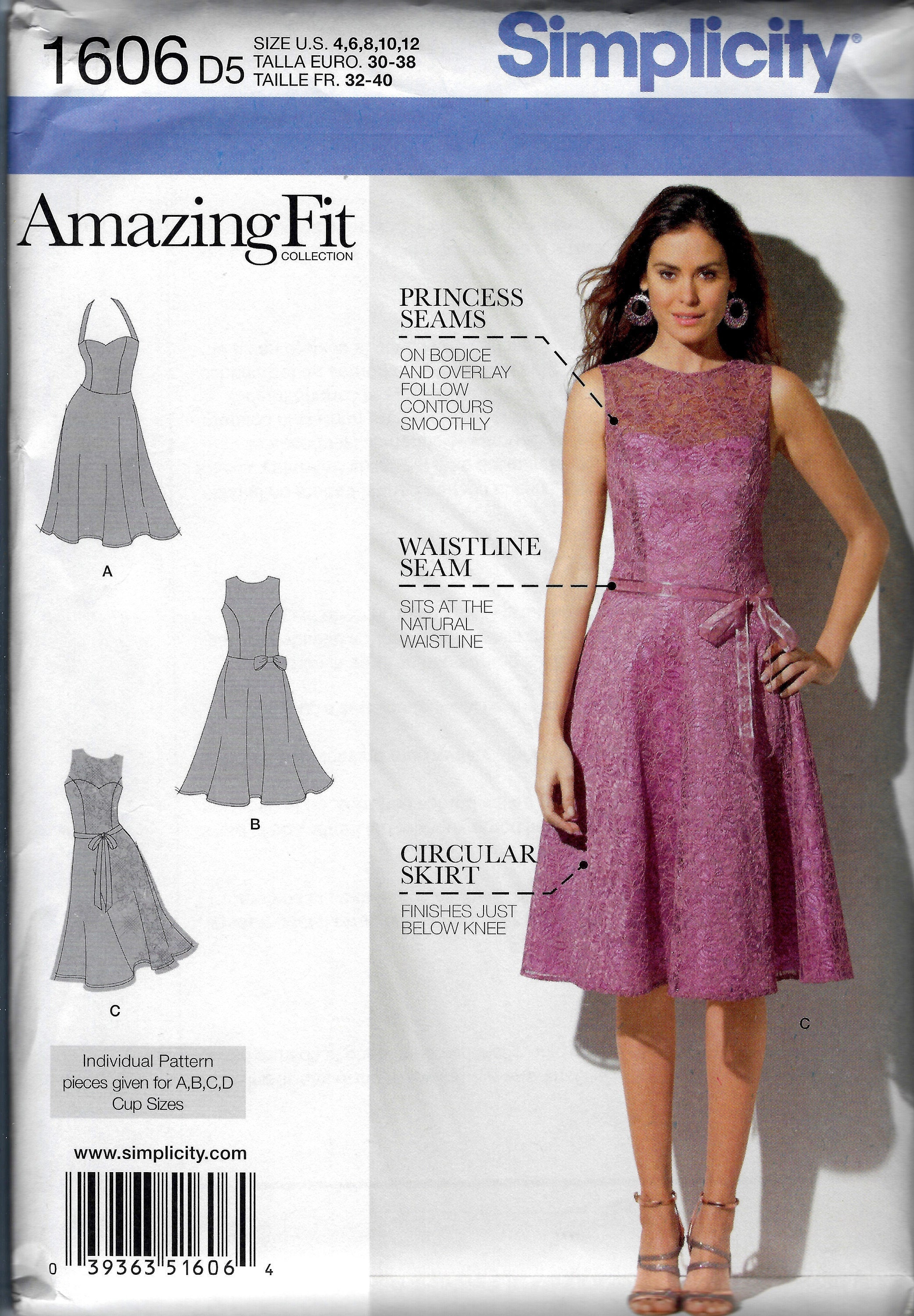 Halter Dress Set Simplicity 1606 Uncut Pattern - Etsy