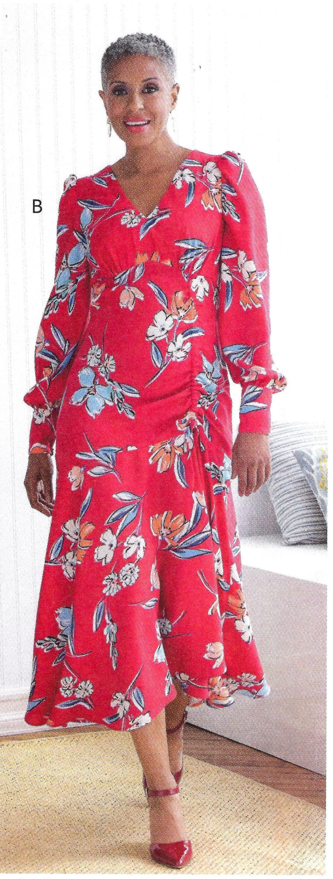 Dresses, Shaped Midriff - Butterick 6807 - Uncut Sewing Pattern - Etsy