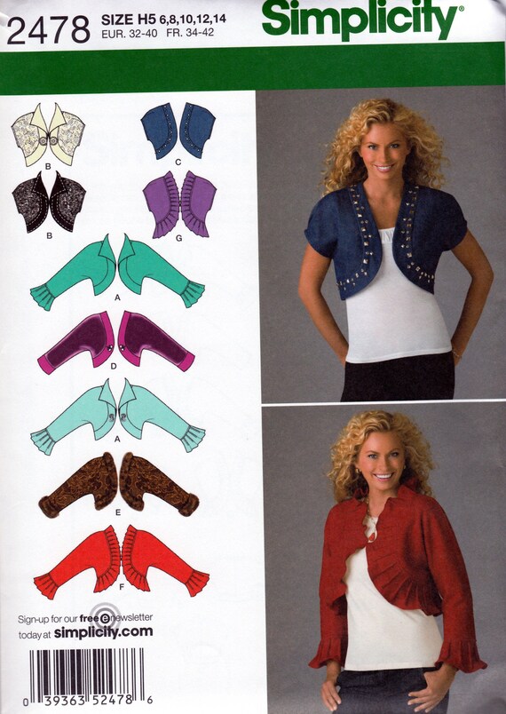 Simplicity Jacket Patterns For Women