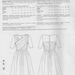 Front Drape Dress by Tracy Reese - Vogue 1252 - Uncut Pattern - Etsy