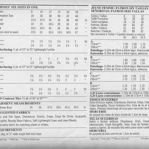 Wrap Tops - New Look 6755 - Uncut Sewing Pattern - Etsy