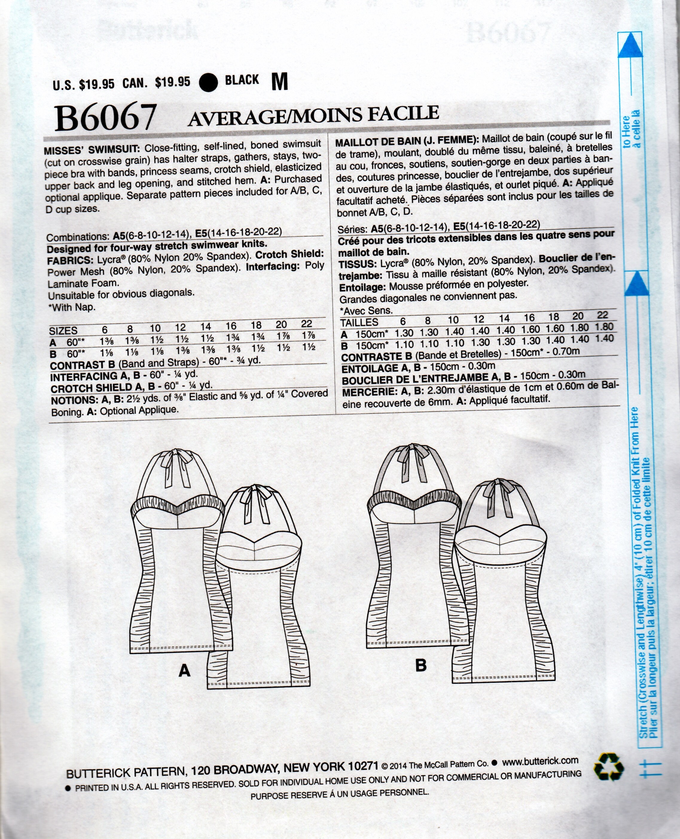 Retro Swinsuits by Gertie Butterick 6067 Uncut Pattern - Etsy