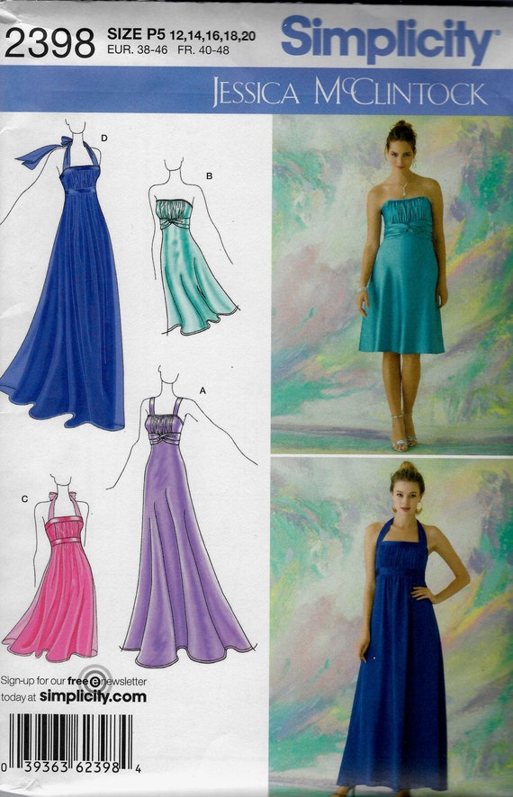 Jessica Mcclintock Patterns Special Occasion Dress With Bodice