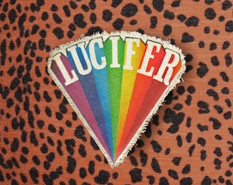 Lucifer Patch | Etsy