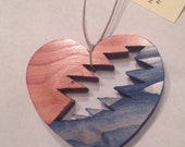 Handmade ornaments made from recycled by sawfamilycreations