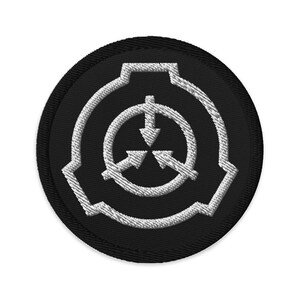 SCP Foundation Logo Embroidered Patch for Nerd Gift for Horror Fan of ...