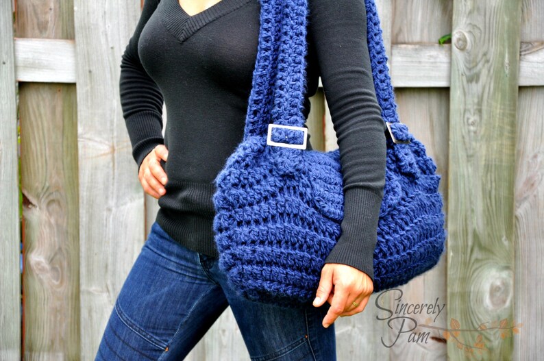Crystal's Carry-all Pdf Crochet Pattern purse/bag - Etsy Canada