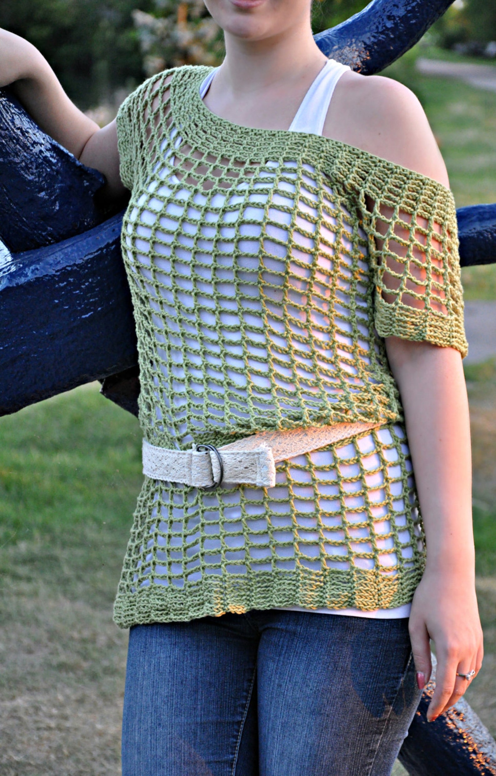 Heather Beach Tunic Crochet Pattern Pdf - Etsy