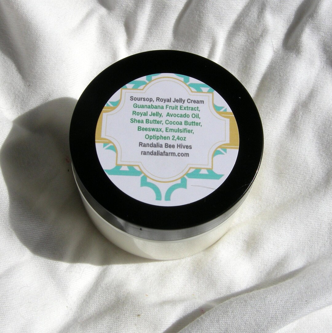Soursop, Royal Jelly Cream, 4oz, Randalia Bee Hives - Etsy