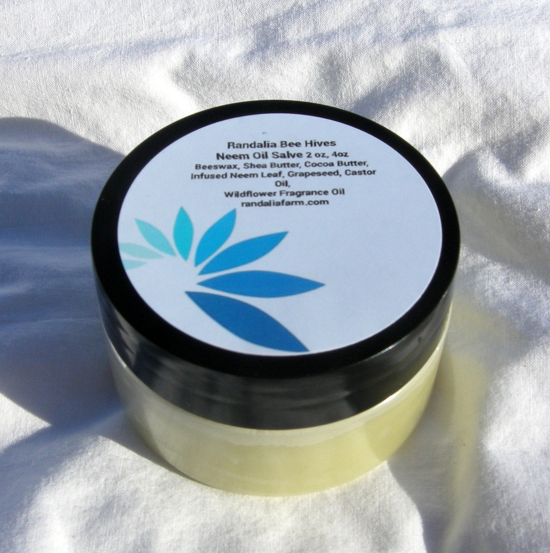 Neem Leaf Salve, 2oz, Randalia Bee Hives - Etsy