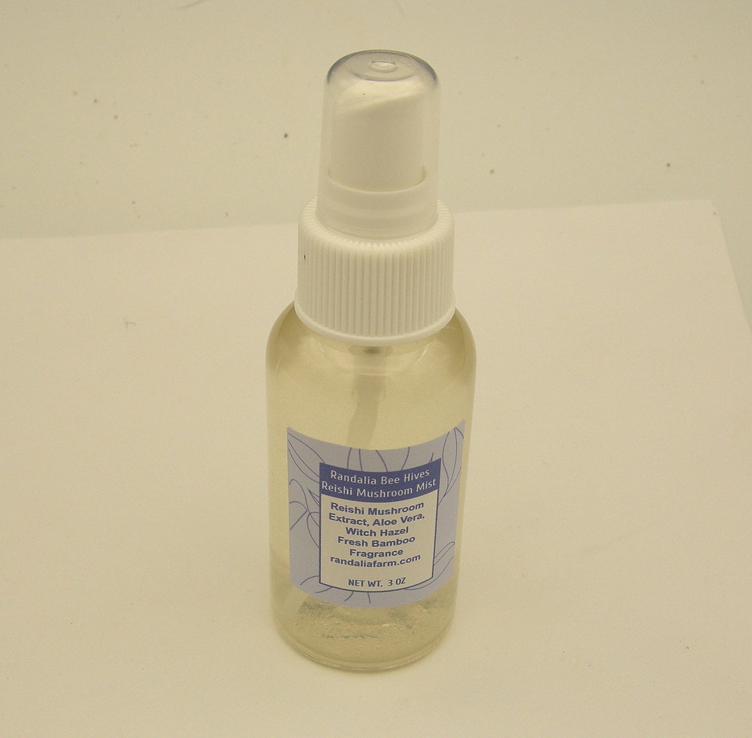 Reishi Mushroom Mist Spray, 3oz. Randalia Bee Hives - Etsy