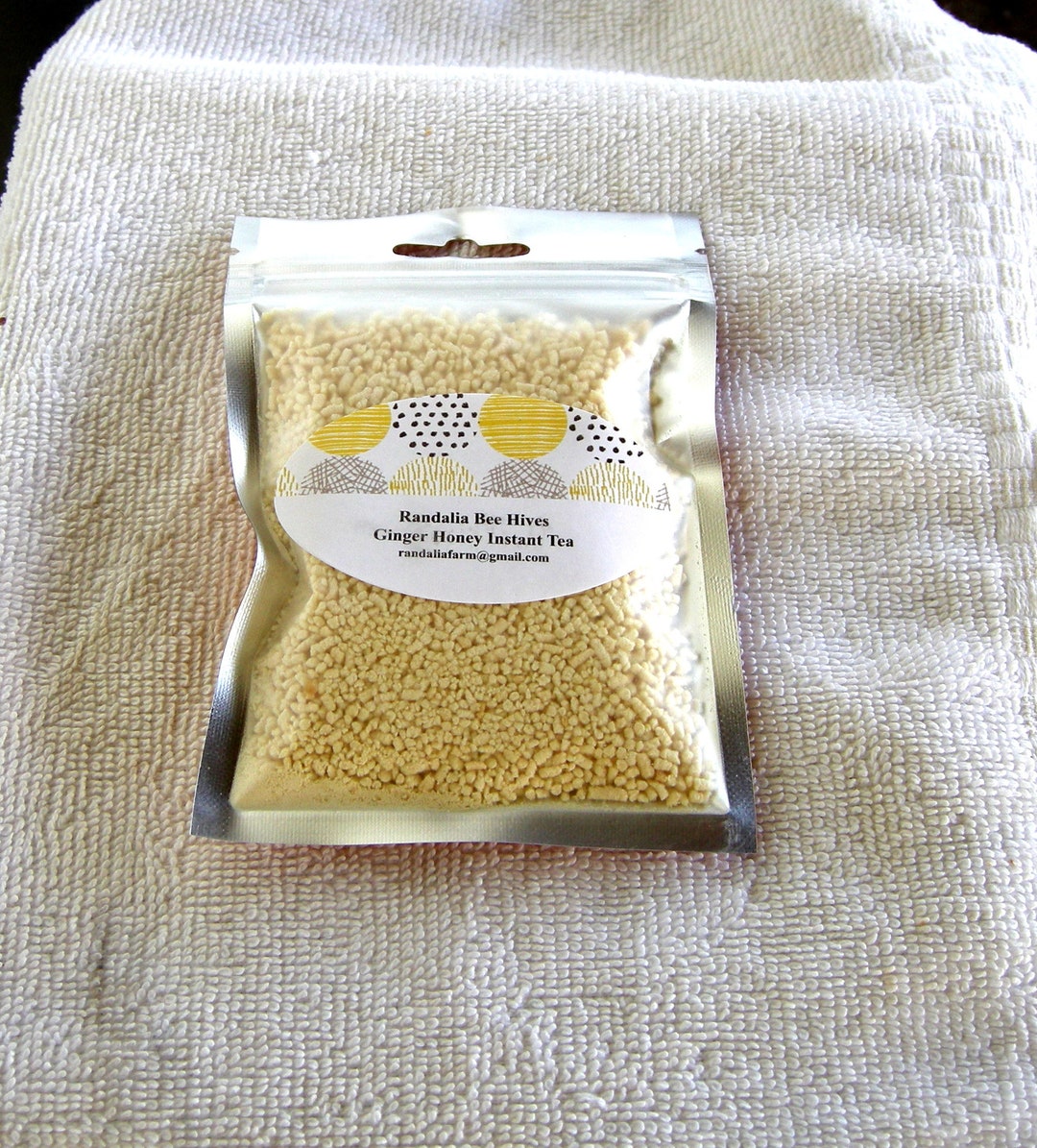 Ginger Honey Crystal Instant Tea, 1.5oz. Randalia Bee Hives - Etsy