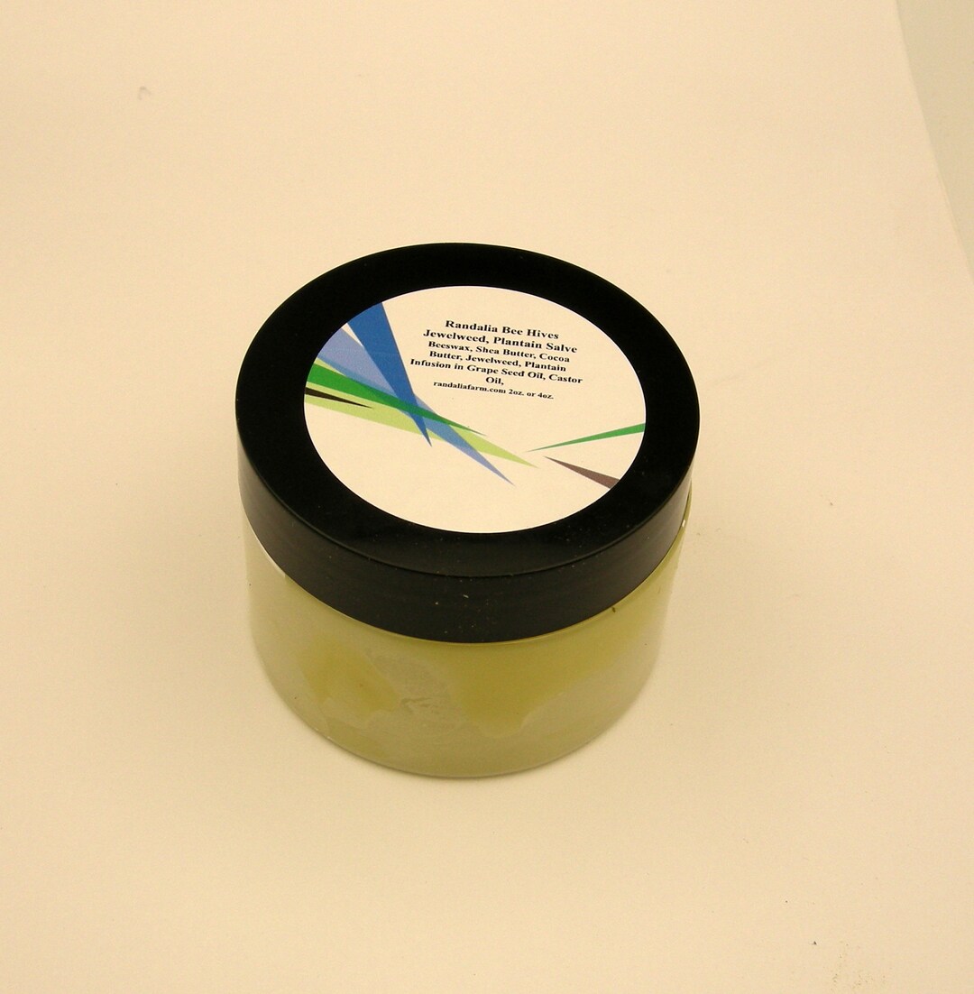Jewelweed Plantain Salve, 4 Oz. Randalia Bee Hives - Etsy