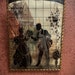 Antique Victorian Reverse Shadow Painting Under Domed Convex Glass 1930 ...
