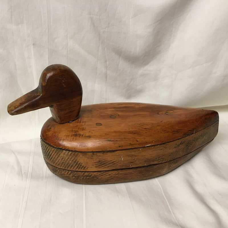 Wooden Duck Decoy - Etsy