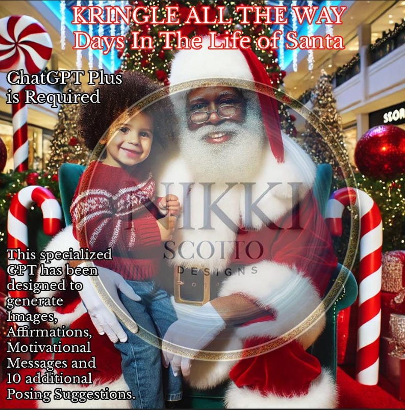 Custom GPT Kringle All the Way: Days in the Life of Santa; Affirmations ...