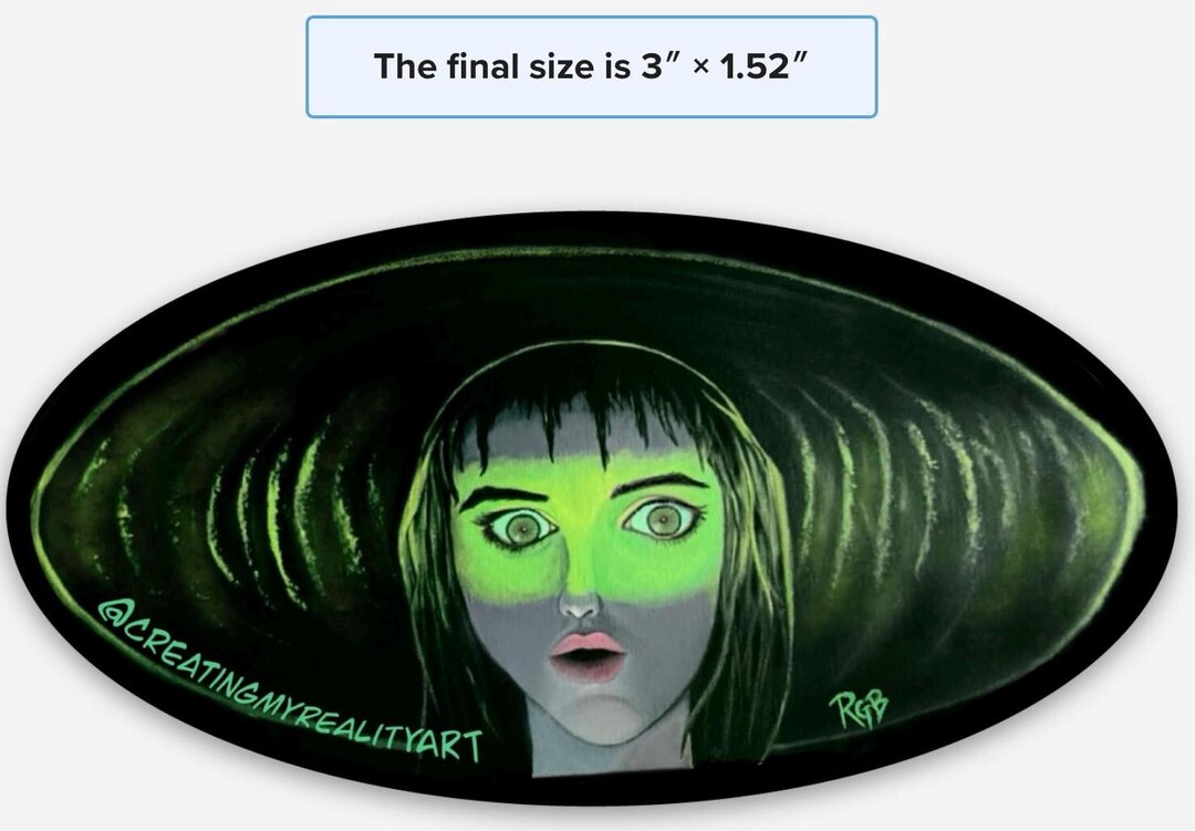 Lydia Deetz Sticker - Etsy