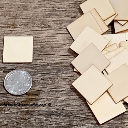 1 Inch Wooden Craft Circles 50 Pack DIY Craft Supplies - Etsy