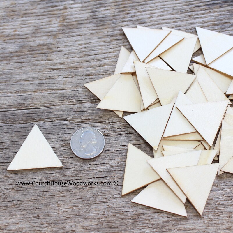 Triangle Wood - Etsy