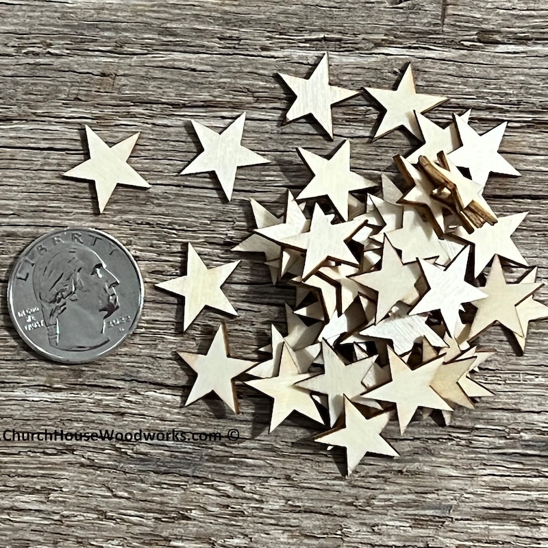 Wood Flag Stars - Etsy