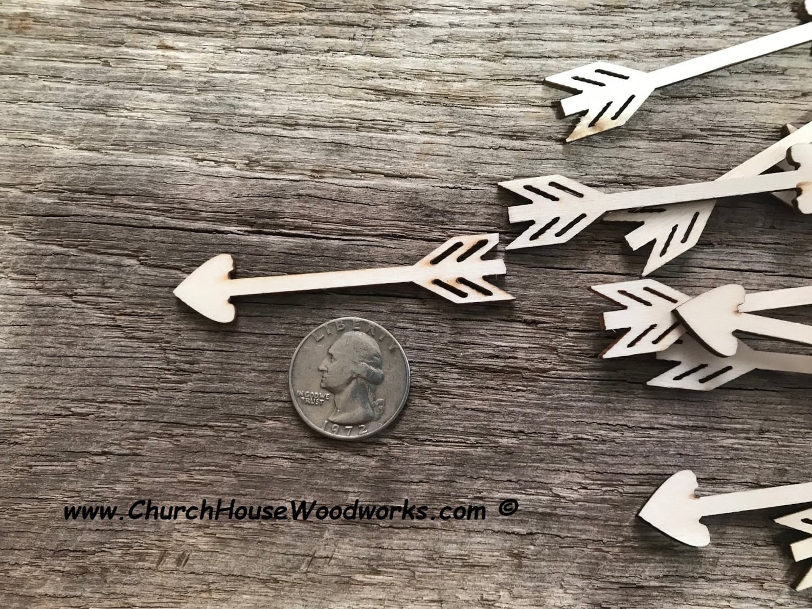 25 Wooden Arrow 2-5/8 Inch Boho Table Decorations Wooden | Etsy