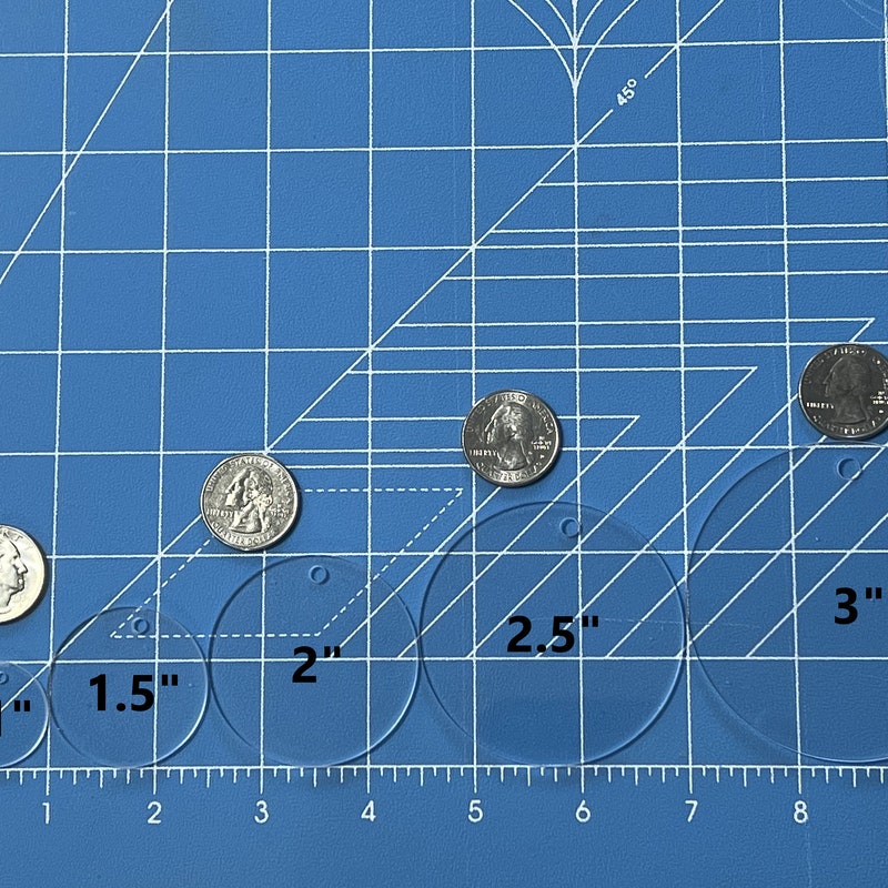 4 Inch Clear Keychain - Etsy