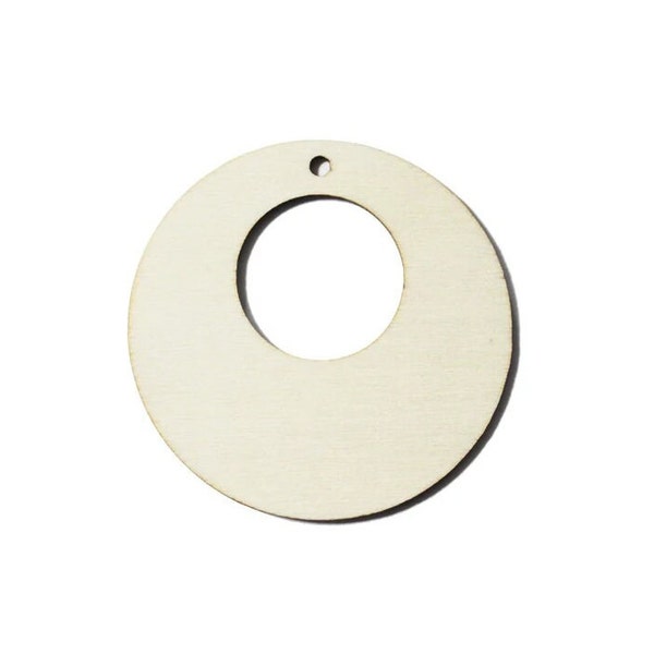 Wooden Hollow Circle - Etsy