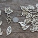 25 Qty Random Leaf Shape Assortment DIY Crafts Leaves - Etsy