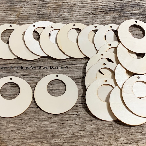 Wood Circles - Etsy