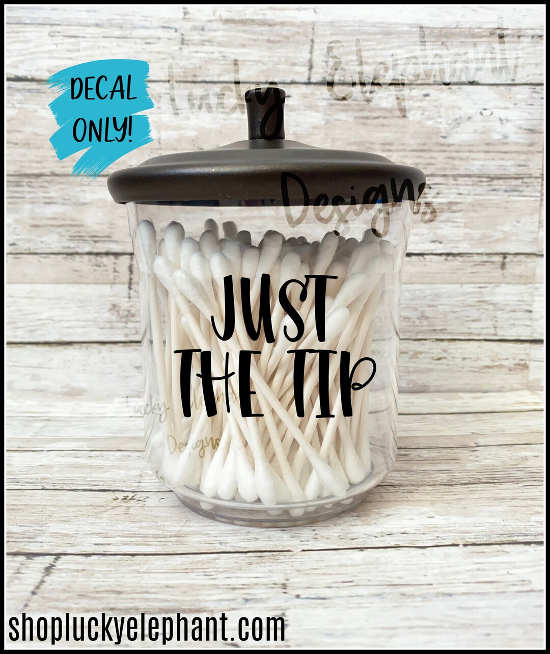 7 Funny Vulgar Bathroom Labels - Vulgar Bathroom Jar Decals - Funny ...