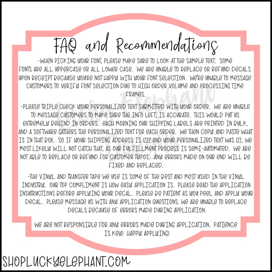 Set of 2 Personalized Mailbox Name Decal Last Name Mailbox | Etsy