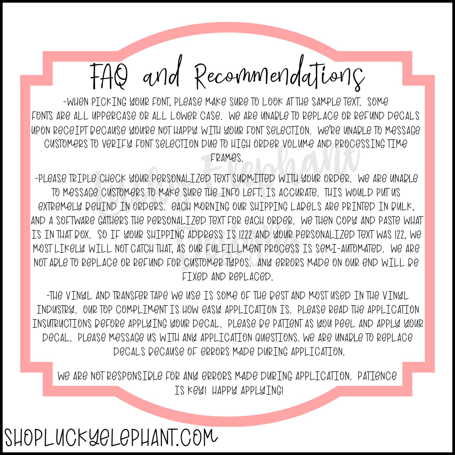 Set of 2 Personalized Mailbox Name Decal Last Name Mailbox Sticker ...