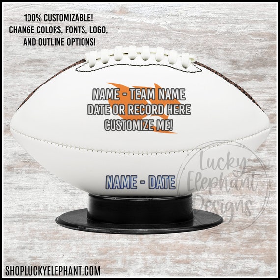 Football League Trophy Custom Football Trophy Kids - Etsy