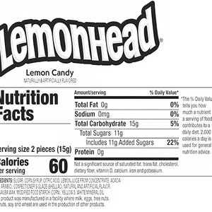 Freeze Dried Lemon Heads - Freeze Dried Lemon Candy - Freeze Dried Sour ...