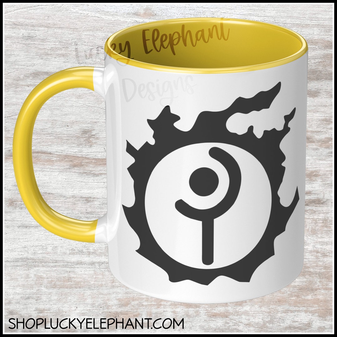 FFXIV Job Logo Mugs - FFXIV Job Coffee Mug - Red Mage Coffee Mug ...