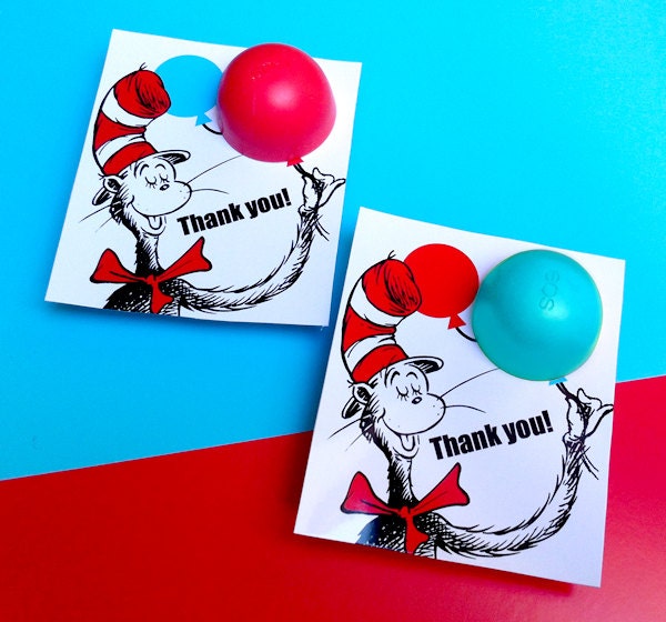 Birthday Favors With EOS Lip Balm - Dr Seuss Gift Tags - Printable Gift ...