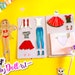 Printable Paper Doll Dress up Play Kit, DIY Busy Book, Doll Paper Craft ...