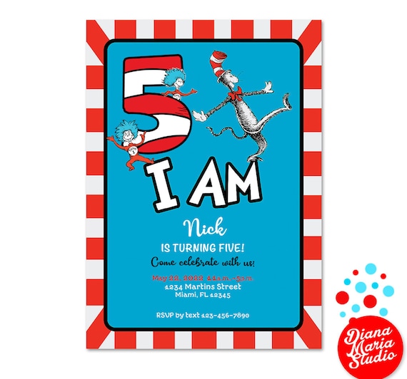 Dr Seuss Invitation Template Dr Seuss Invitations & Invitation