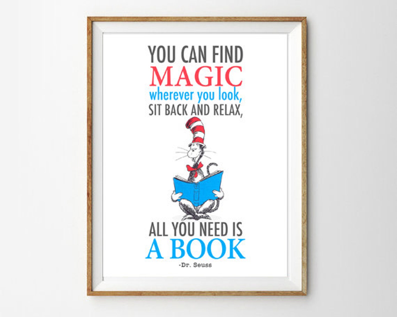 Dr Seuss Quote - Cat in the Hat Printable Nursery Quote-you Can Find ... Dr Seuss Quote - Cat in the Hat Printable Nursery Quote-you Can Find ...