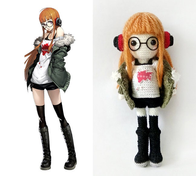 Toys & Games Pre-Order Crochet Amigurumi Doll Cute Chibi Anime Doll ...