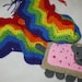 Nyan Cat Scarf Handmade - Etsy