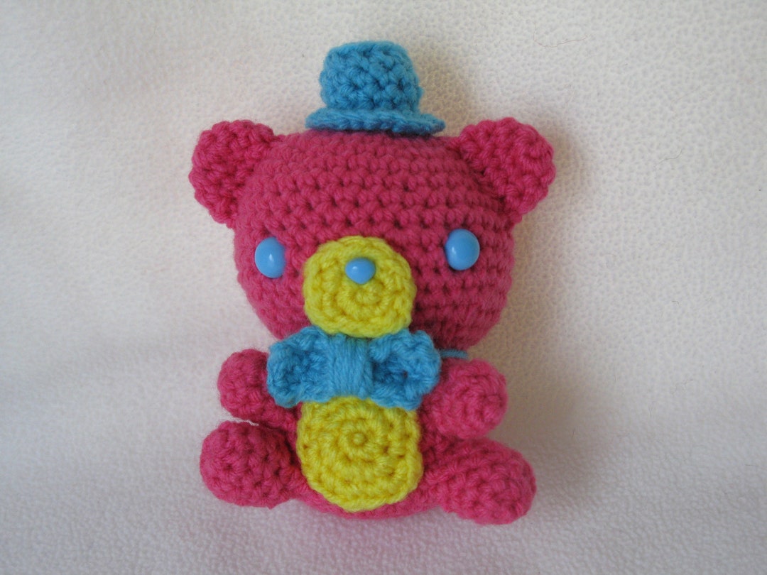 Chibi Colorful Freddy Amigurumi Plush - Pink - Etsy