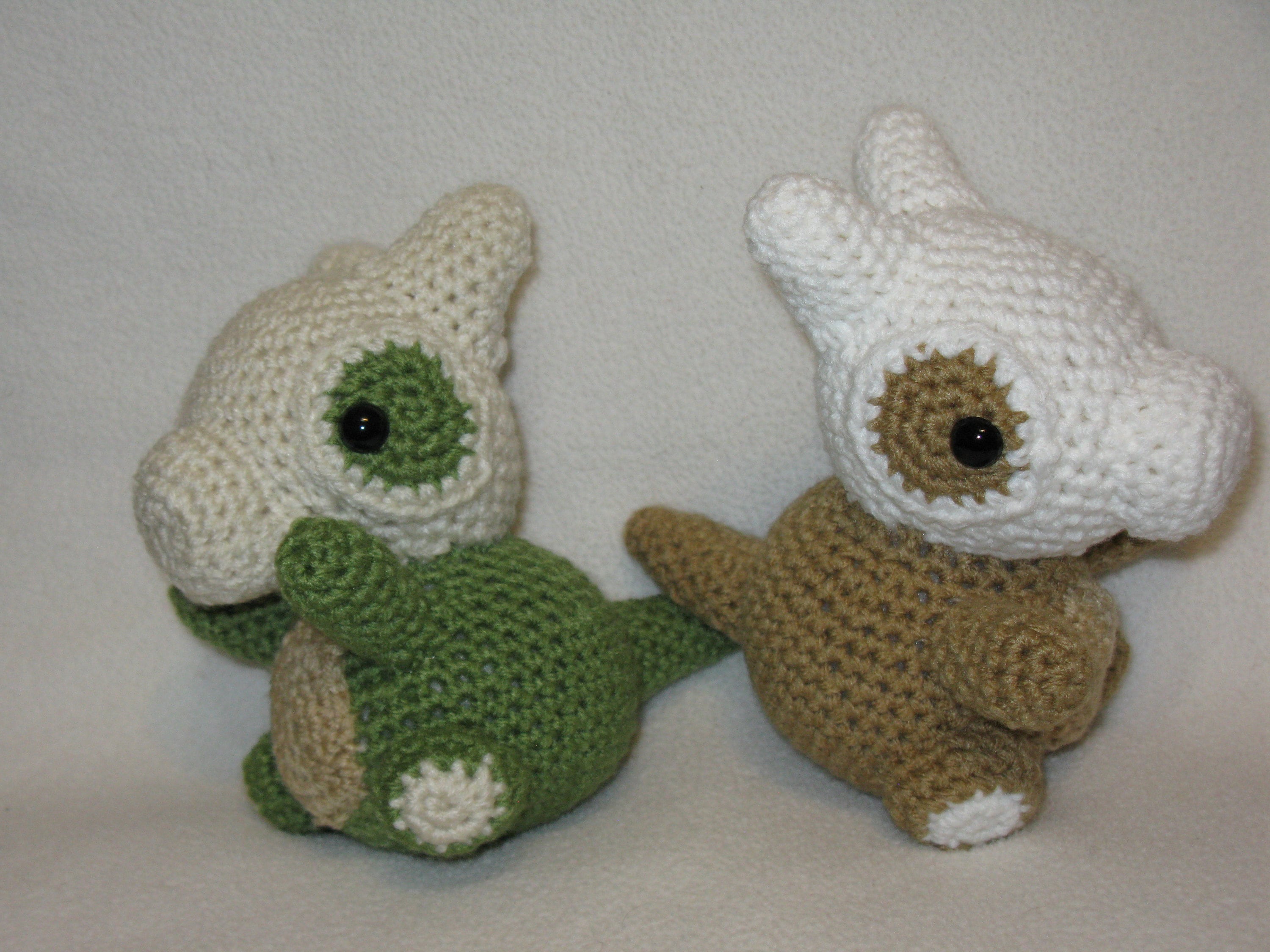 Chibi Cubone OR Shiny Cubone Amigurumi Plush - Etsy Hong Kong