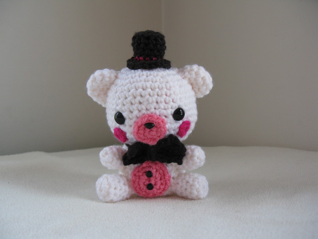 Chibi Funtime Freddy Handmade Amigurumi Plush - Etsy