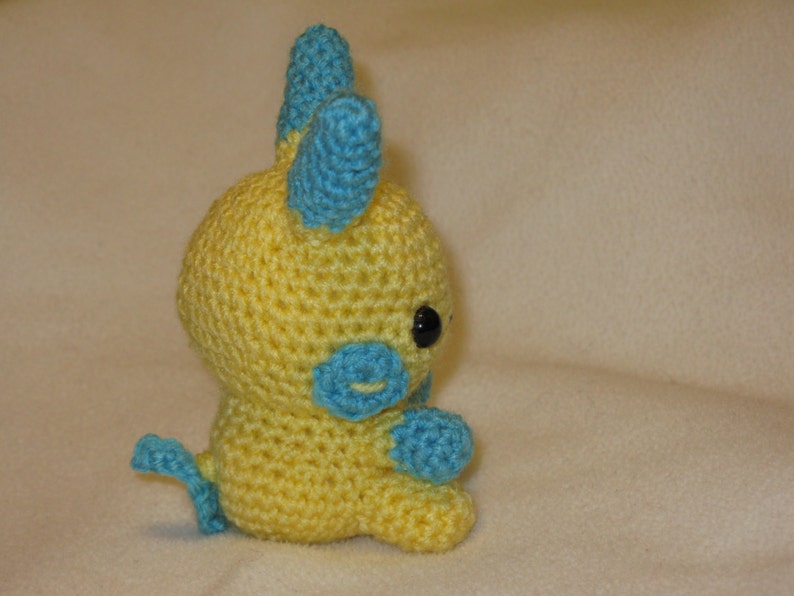 Chibi Minun OR Shiny Minun Amigurumi Plush - Etsy