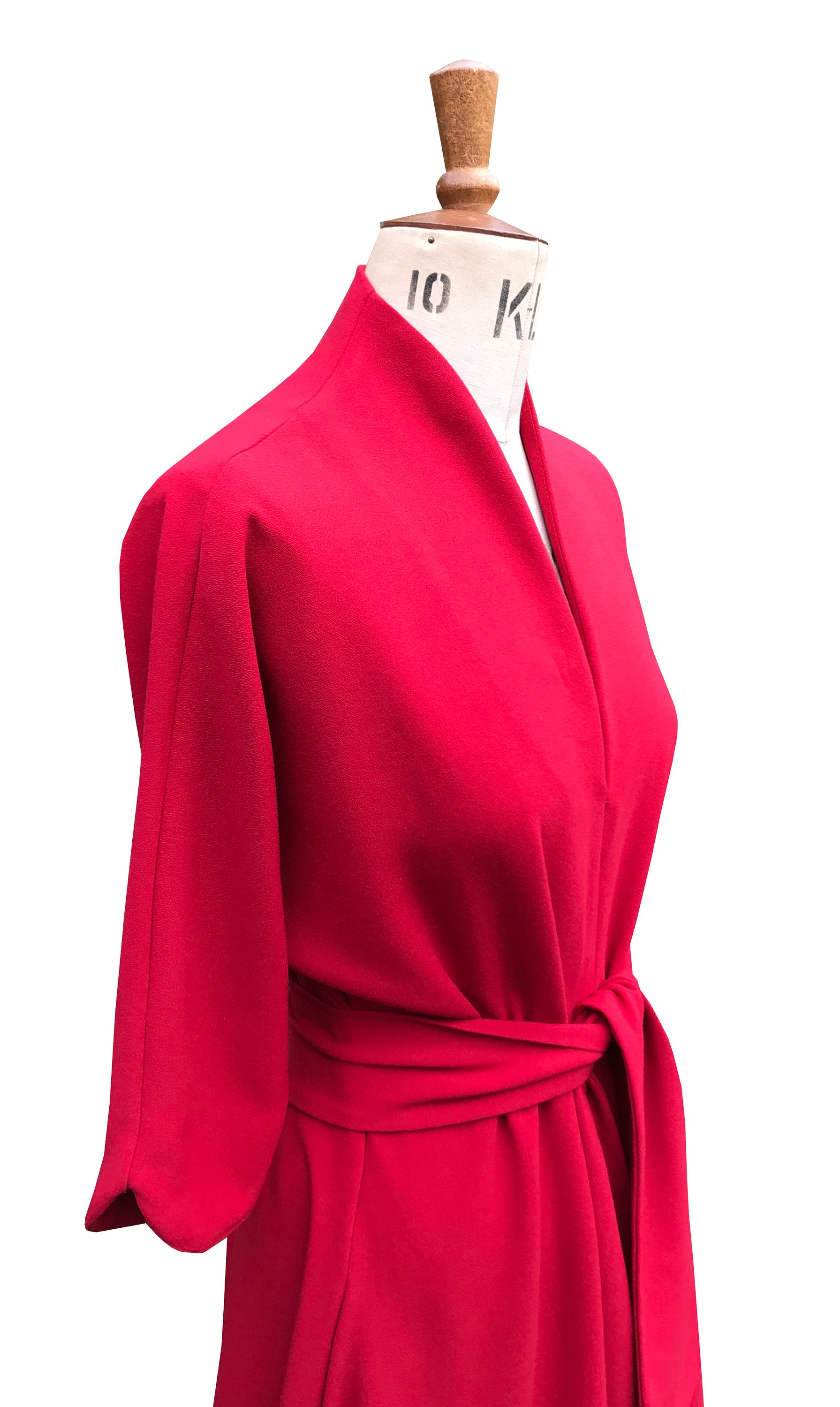 Baylis & Knight Red Grace Kelly Fit and Flare Pocket Dress - Etsy UK