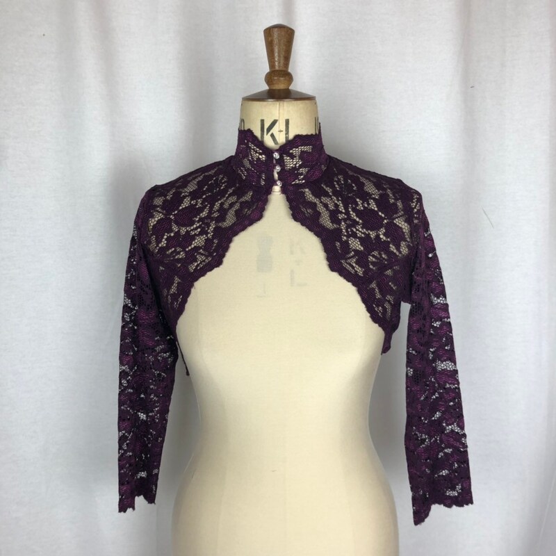 Purple Lace Bolero - Etsy