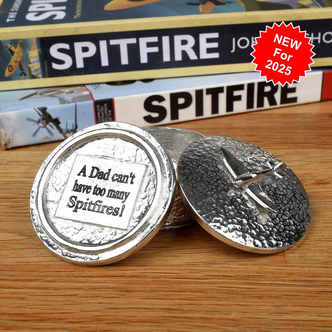 Personalized Pewter Spitfire Trinket Box: Engraved Aviation Gift - Etsy