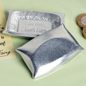Pewter Tooth Fairy Box: Christening Gift, Keepsake Trinket Box - Etsy