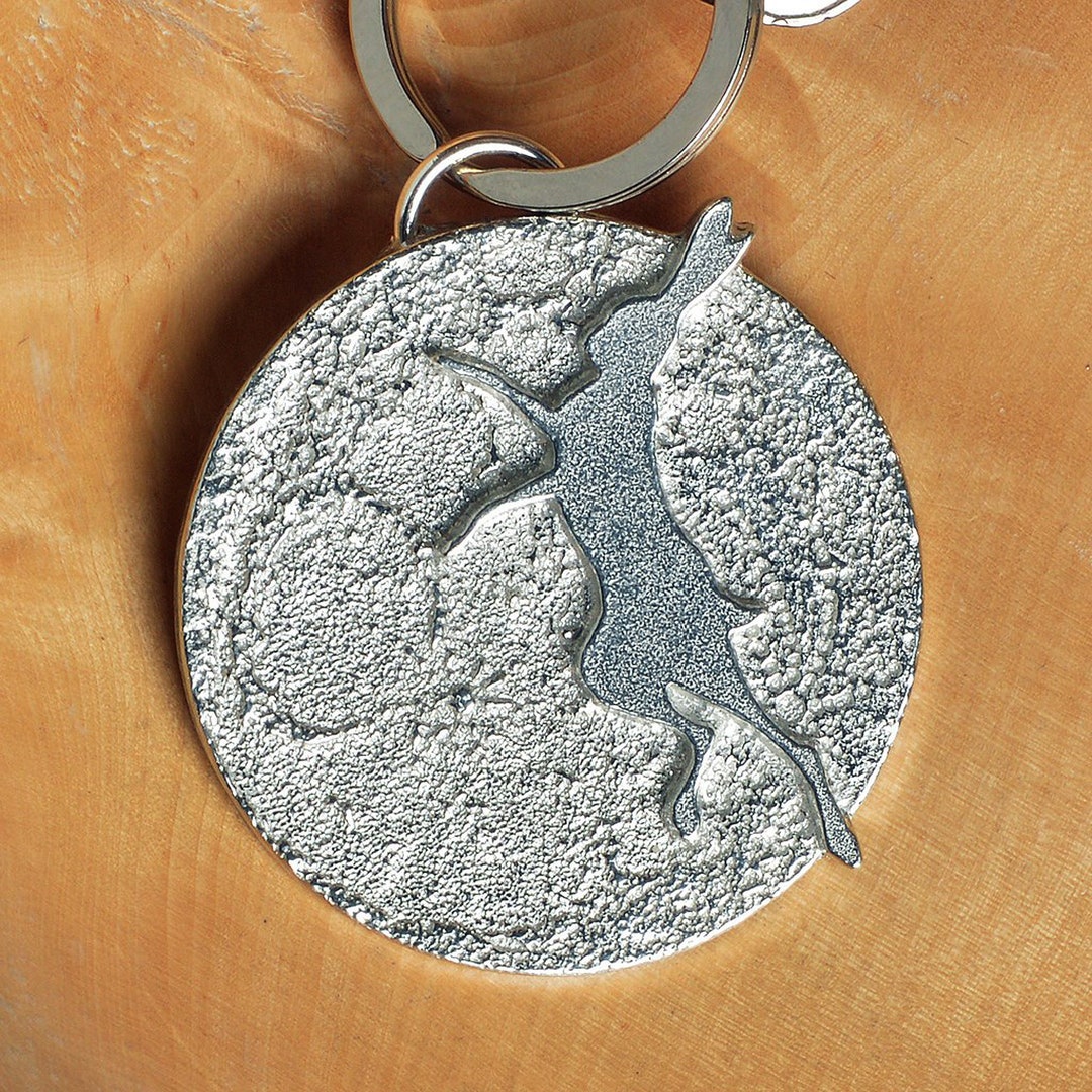 Boxing Hare Keyring - Dancing Hare Keyring - Hare Key Chain - Hare in ...